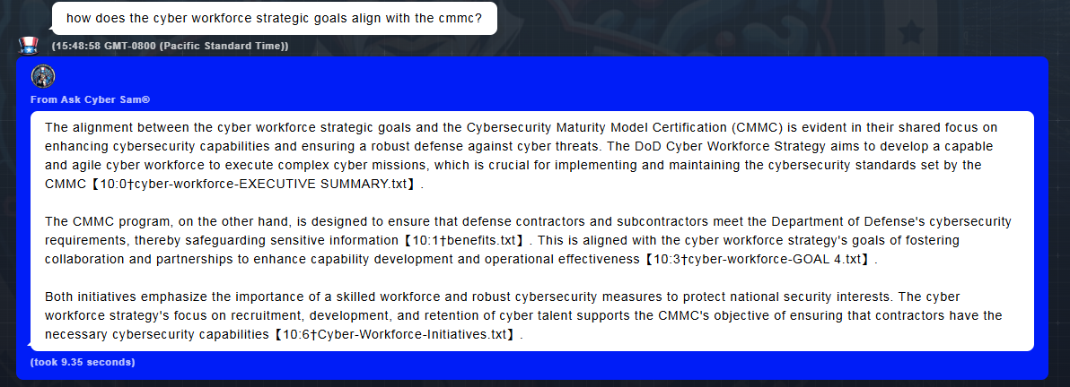 Features of AskUncleSam.AI